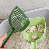 China Plastic Cat Litter Scoop with Holder 30cm Pet Poop Cleaner Tool for Dog Waste for sale