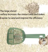 China Plastic Cat Litter Scoop with Holder 30cm Pet Poop Cleaner Tool for Dog Waste for sale