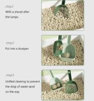 China Plastic Cat Litter Scoop with Holder 30cm Pet Poop Cleaner Tool for Dog Waste for sale