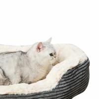 China Luxe Plush Pet Bed House for Cats Dogs Warm Thicken Sleeping Mat Pad Cushion 60x50cm Washable for sale