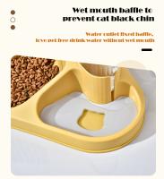 China Automatic Pet Feeder and Water Dispenser Combo - Battery Operated for Small to Large Dogs and Cats with Food Grade Plastic Construction for sale