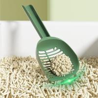 China Cat Litter Scoop with Holder PP/PVC Easy Sifting Scooper for Pet Cleaning 30cm for sale
