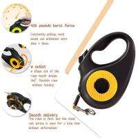 China ABS Retractable Pet Leash 5M 3M Quick Release with 406lb Tensile Strength for Dogs up to 50kg for sale