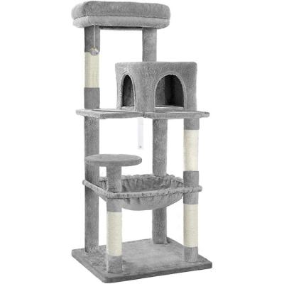 China Multi-Color Cat Tree with Sisal Scratching Posts - 6000 sq ft Manufacturing Facility, 15-Day Delivery for sale