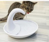 China USB Pet Drinking Fountain with Silent Operation & Waterproof Design - Food Grade Plastic Cat Water Dispenser for sale