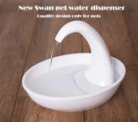 China USB Pet Drinking Fountain with Silent Operation & Waterproof Design - Food Grade Plastic Cat Water Dispenser for sale