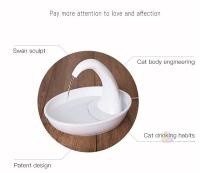 China USB Pet Drinking Fountain with Silent Operation & Waterproof Design - Food Grade Plastic Cat Water Dispenser for sale
