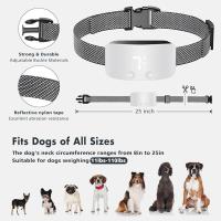 China Rechargeable Bark Control Collar with 7 Sensitivity Levels, 300mAH Battery and IP67 Waterproof Rating for Dog Training for sale