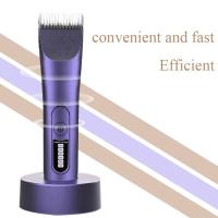 China Titanium Steel 5A Blade Pet Hair Shaver with 2600mAh Battery and 8000 RPM Motor for Professional Animal Grooming for sale