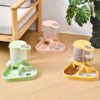 China PB-05 Automatic Pet Feeder and Water Dispenser with Food Grade Plastic for Small Medium Large Dogs and Cats for sale