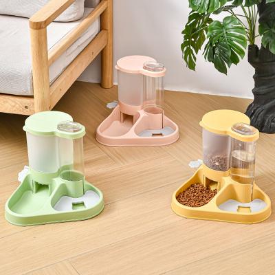 China PB-05 Automatic Pet Feeder and Water Dispenser with Food Grade Plastic for Small Medium Large Dogs and Cats for sale