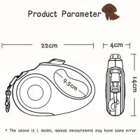 China Automatic Retractable Dog Leash Classic Style Non-slip Impact-resistant Fall-resistant for sale