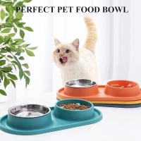 China 500ml Automatic Pet Feeder with Slow Feeding Design and Spill-Proof Silicone Base for Healthy Pet Digestion for sale