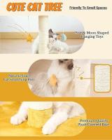 China OEM Large Metal Frame Cat Tower 3.2in Sisal Scratching Post with Hammock for Indoor Cats for sale
