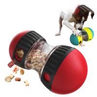 China Interactive Dog Toy Tumbler with Slow Feeding Design and ABS Material for Intelligence Training and Dental Care for sale