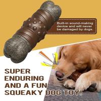 China Durable Nylon Dog Squeak Toy Stick Bone for Teeth Cleaning - Customizable Colors & Embossing for All Dog Sizes for sale