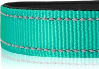 China Custom Waterproof LED Pet Collar 28-60cm Adjustable Reflective Luminous Dog Collar with Safety Buckle for sale