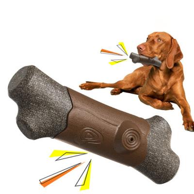 China Custom TPR Dog Chew Toy for Aggressive Chewers Durable Nylon Pet Toy 2 Sizes for sale