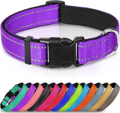 China LED AirTag Dog Collar with Light-Up Feature 28-60cm Adjustable Waterproof Pet Safety Collar for sale