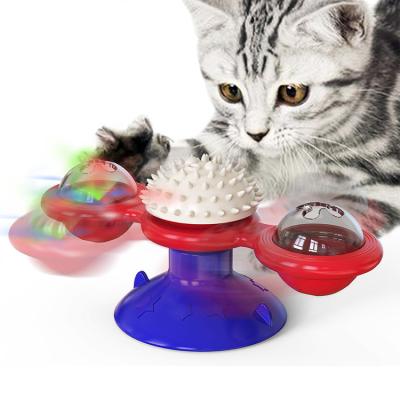 China TPR Food Dispenser Interactive Cat Toy for Indoor Cats ABS Material 6x6cm for sale