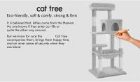 China Indoor Cat Tree Furniture Activity Center with Scratching Posts and Dangling Ball - Multi-Level Pet House with SISAL & Wood Construction for sale