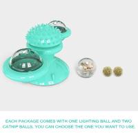 China TPR Food Dispenser Interactive Cat Toy for Indoor Cats ABS Material 6x6cm for sale