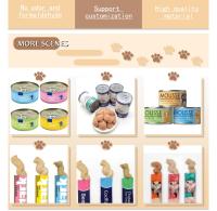 China 375g OEM/ODM Dog Canned Food with 24-Month Shelf Life - Beef & Chicken Vegetable Wet Pet Treats for sale