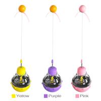 China Multifunctional Interactive Cat Toy Rotating Wand Light Up Ball Slow Feeder for Indoor Cats 2 in 1 for sale