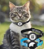 China C-04 Adjustable Pet Collar with Emergency Contact QR Code for sale