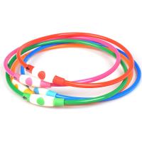 China Customization Service Provided Waterproof USB Rechargeable Silicone LED Dog Collar for sale