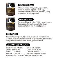 China Premium Wet Cat Food 85g Natural Meat High Protein Canned Pet Food for Puppy Kitten for sale