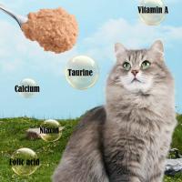 China Premium Wet Cat Food 85g Natural Meat High Protein Canned Pet Food for Puppy Kitten for sale