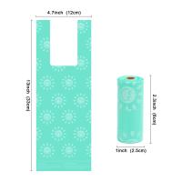 China Custom Biodegradable Dog Waste Bags 20 Micron Thick with 4.4lb Capacity and Custom Printing Options for sale