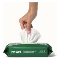 China Custom Logo Pet Grooming Dental Cleaning Wipes for Cats & Dogs - Hypoallergenic Plant-Based Formula with 6000 sqm Manufacturing Facility for sale