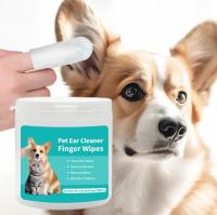 China Custom Non-Woven Dog Ear Cleaner Wipes 50-100 Pack for Cats and Dogs with Hypoallergenic Formula for sale