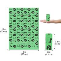 China EPI Biodegradable Pet Waste Bags 315 Count with Custom Logo - Corn-Based Eco-Friendly Dog Cat Poop Bags for sale