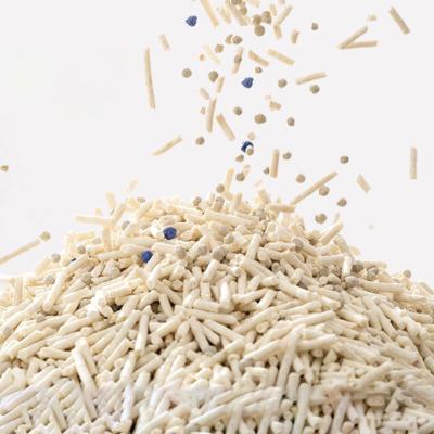 China Eco-Friendly Tofu Clumping Cat Litter 6L Biodegradable Flushable Low Tracking Dust Free Pet Supplies for sale