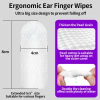 China Extra Large Thicken Pet Ear Cleaning Wipes for Cats & Dogs - 6000 sqm Facility, ISO/FDA Certified for sale