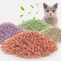 China Eco-Friendly Tofu Cat Litter 100% Flushable Natural 2.0 Original Sand Dust-Free Rapid Dissolve for sale