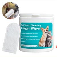 China Disposable Pet Oral Cleaning Finger Sleeve Wet Wipes - 6000 sqm Facility, ISO/FDA Certified, Natural Aloe & Vitamin E Formula for sale