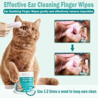 China White or Customized Pet Wet Wipes 15x20cm for Multipurpose Water Bath and Eye Care with Hypoallergenic Formula for sale