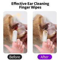 China Organic Dog Ear Cleaning Wipes - Unscented Hypoallergenic Formula with Custom Sizes 15-Day Delivery for sale