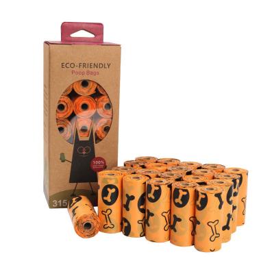 China Biodegradable Pet Waste Bags 15x9 Inch Leak Proof Poop Bags for Dog Cat Dispenser for sale