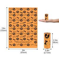 China Biodegradable Pet Waste Bags 15x9 Inch Leak Proof Poop Bags for Dog Cat Dispenser for sale