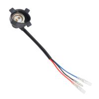 China Motorcycle Headlight Lamp Bulb Holder Plus Loose Cap 180mm With Protector CG-125 Sample for sale
