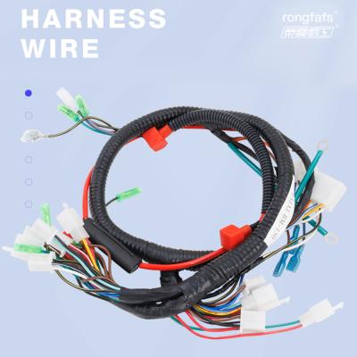 China Custom Motorcycle Automotive Wiring Harness for BAJAJ BM-150 PVC 12V for sale