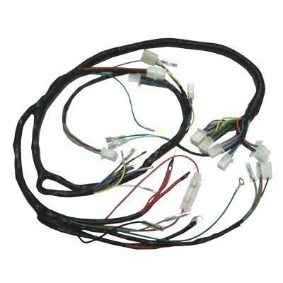 China Customizable Motorcycle Wiring Harness TBT Whole Body Cable 12V 1.5m for sale