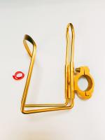 China Aluminum Alloy Bicycle Water Bottle Cage 40g Lightweight Bike Cup Holder for MTB Road Bike for sale
