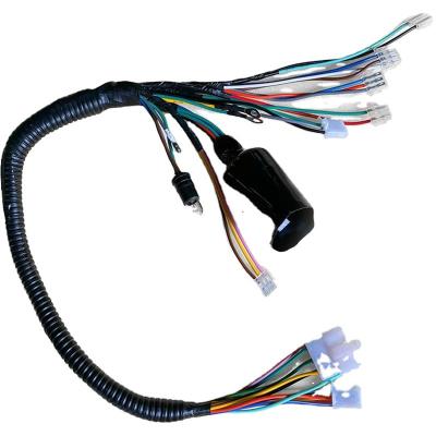 China OEM Motorcycle Wiring Harness Full Vehicle Line Assembly for DIO AF18 50cc Scooter 0.5mm2 for sale