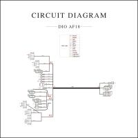 China OEM Motorcycle Wiring Harness Full Vehicle Line Assembly for DIO AF18 50cc Scooter 0.5mm2 for sale